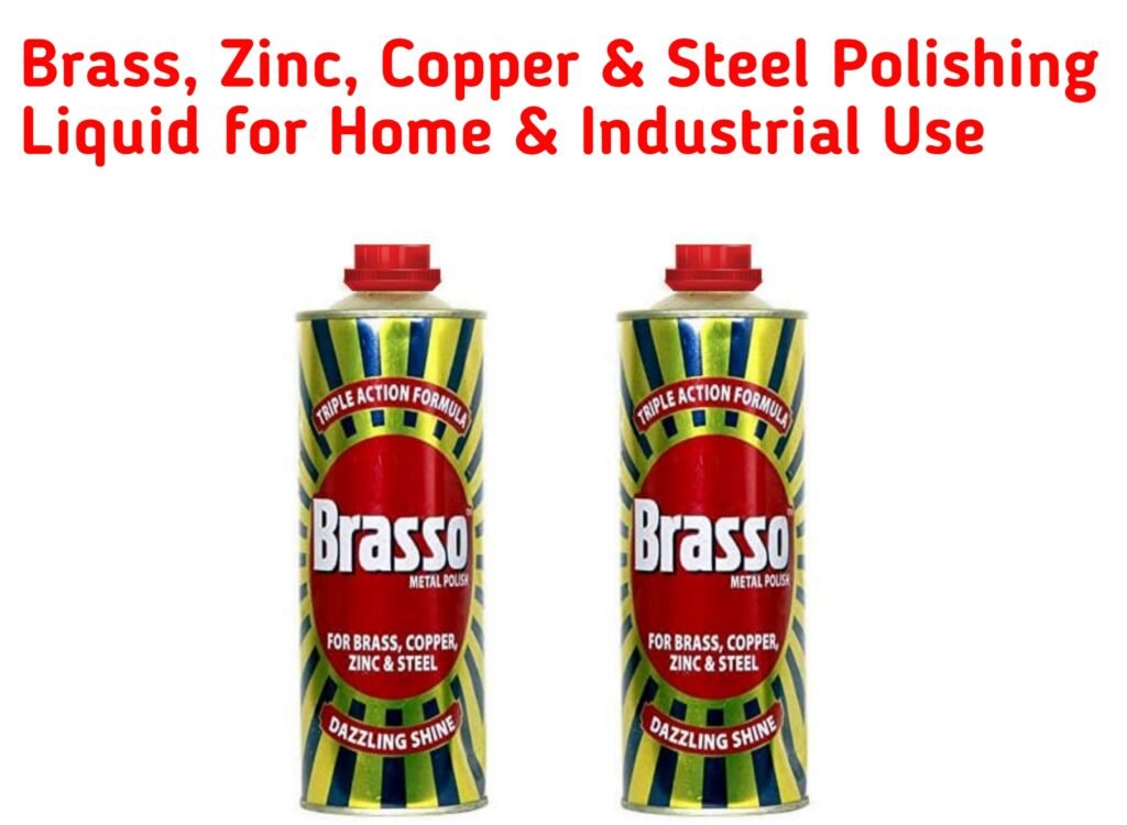 Brasso Metal Polish Liquid (100 ml) - Pack of 2 | Polish Liquid for ...